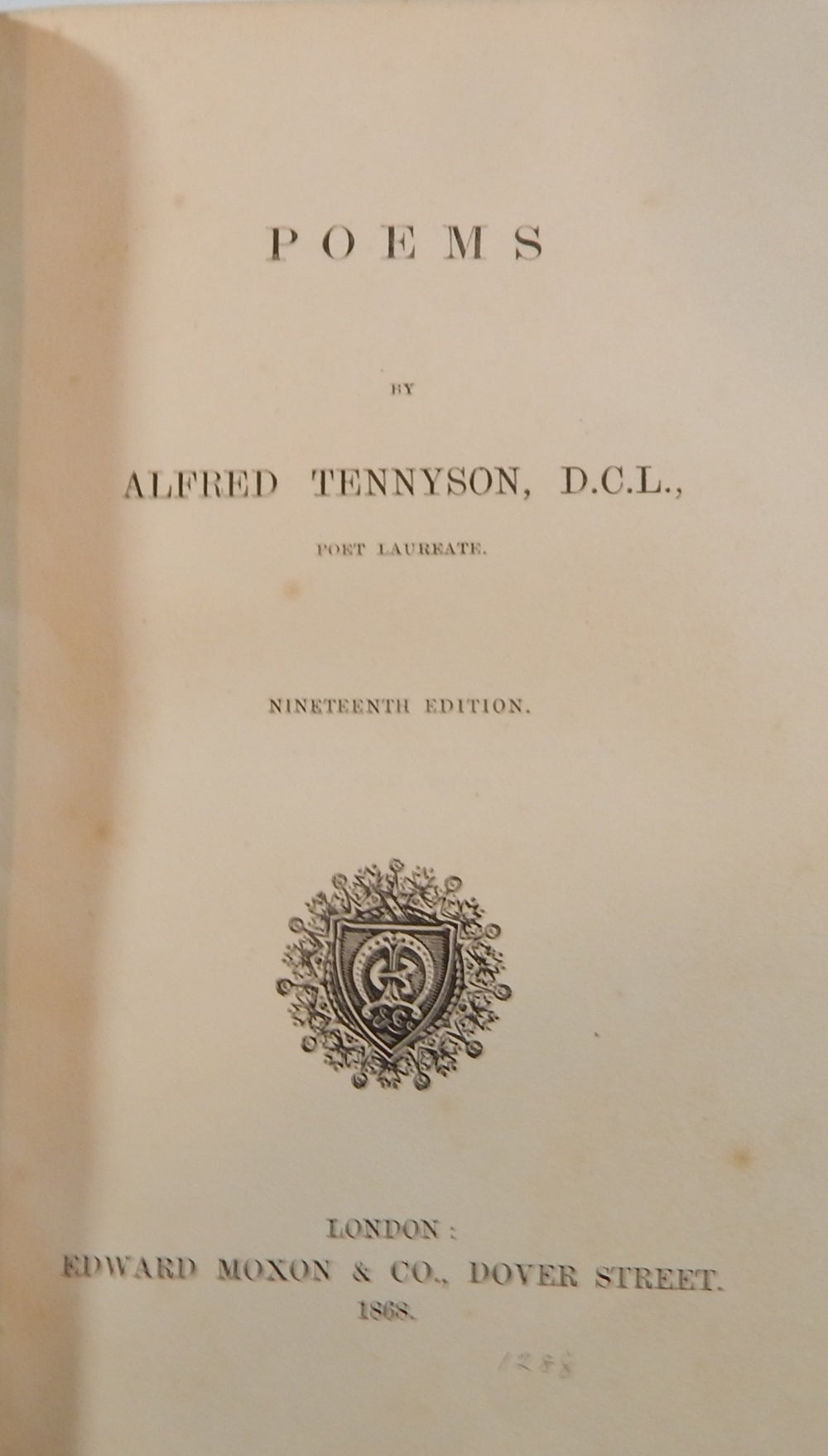 Poems | Alfred Lord Tennyson